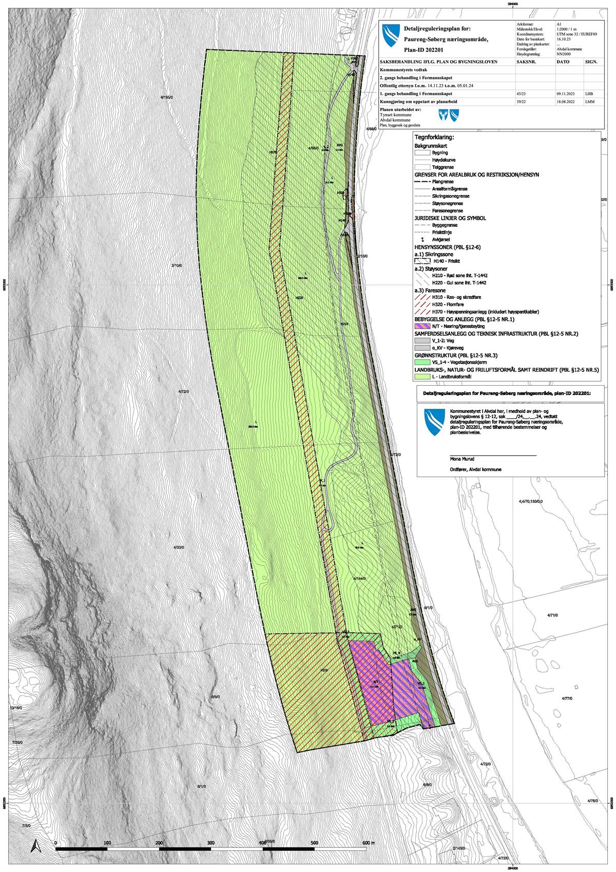 Kunngjøring om endelig vedtak av plan 202201_Paureng-Søberg - Alvdal ...
